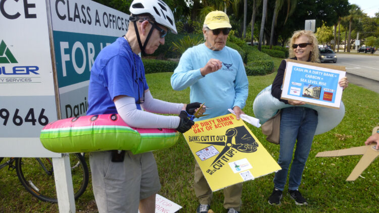 Protesters pressure banks to stop financing fossil fuel industry | The ...
