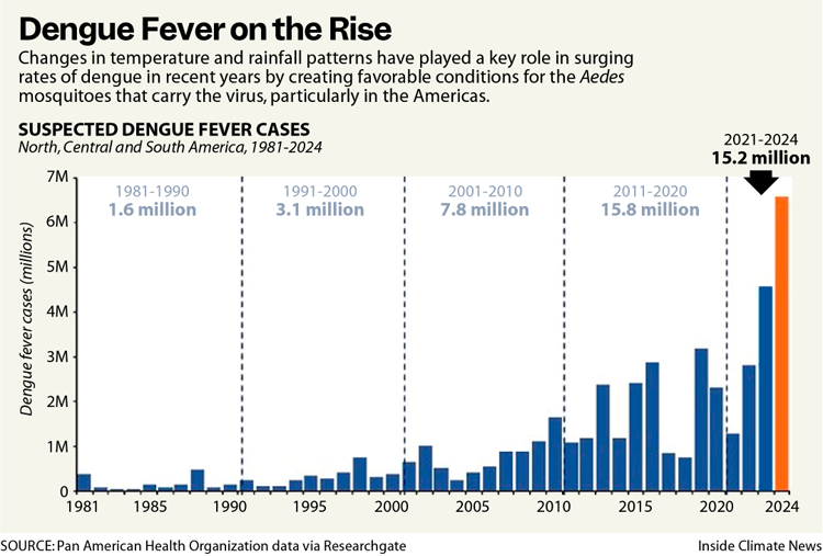 Study links record-breaking tropical disease outbreak to climate-driven ...